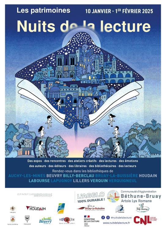 Nuits de la Lecture - Verquigneul | Bethune-Bruay.fr