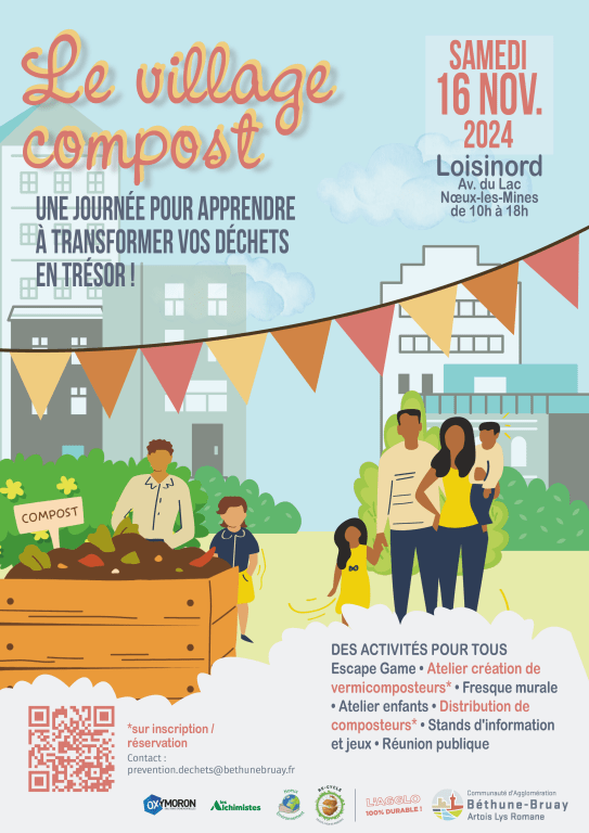 Le Village Compost : faites de vos biodéchets un trésor ! | Bethune ...